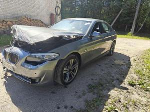 Grey BMW 525 2012 in Anyksciai, with an engine capacity of 2.00 L and mileage of 264 thousand km for 4650 €, photo  on AUTOMOTO.COM.LV