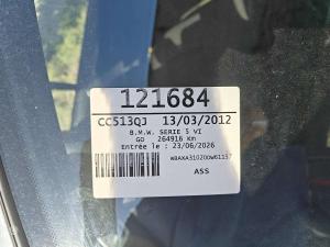 Серый БМВ 525 2012 в Аникщяй, объемом двигателя 2.00 л и пробегом 264 тыс. км за 4650 €, фото 24 на AUTOMOTO.COM.LV