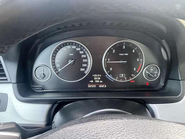Pelēks BMW 525 2013 Biržai, ar dzinēja tilpumu 2.00 L un nobraukumu 357 tūkst. km par 8900 €, foto 9 vietnē AUTOMOTO.COM.LV