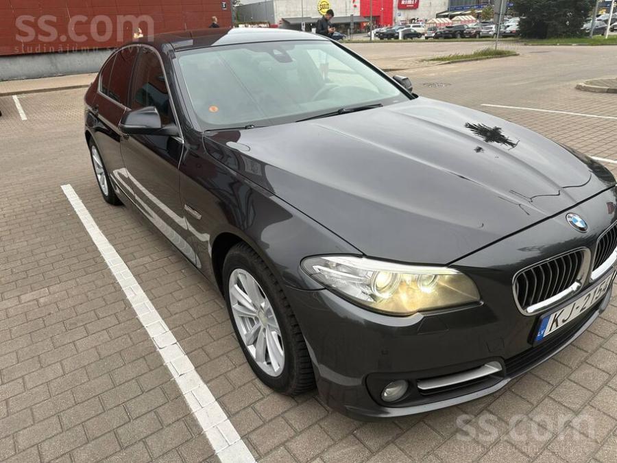 Grey BMW 525 2013 in Riga, with an engine capacity of 2.00 L and mileage of 210 thousand km for 11100 €, photo 3 on AUTOMOTO.COM.LV