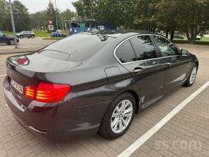 Grey BMW 525 2013 in Riga, with an engine capacity of 2.00 L and mileage of 210 thousand km for 11100 €, photo 5 on AUTOMOTO.COM.LV