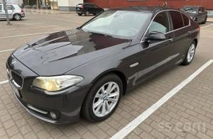 Grey BMW 525 2013 in Riga, with an engine capacity of 2.00 L and mileage of 210 thousand km for 11100 €, photo 9 on AUTOMOTO.COM.LV