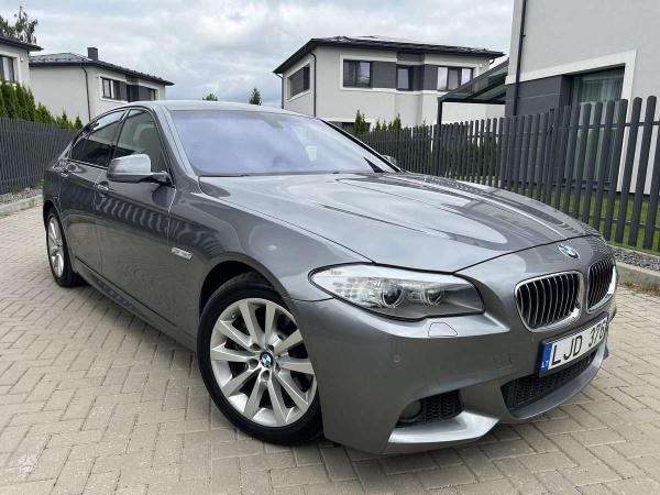 Pelēks BMW 525 2013 Viļņa, ar dzinēja tilpumu 2.00 L un nobraukumu 338 tūkst. km par 9850 €, foto 1 vietnē AUTOMOTO.COM.LV