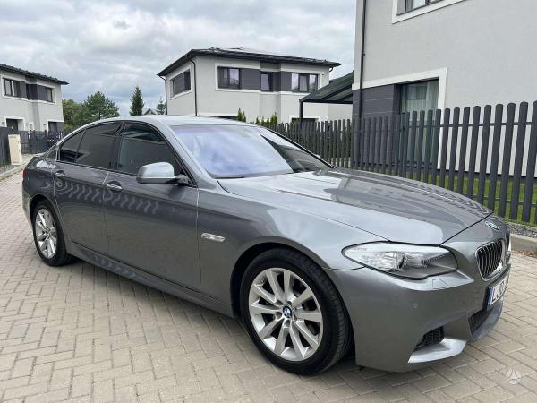 Pelēks BMW 525 2013 Viļņa, ar dzinēja tilpumu 2.00 L un nobraukumu 338 tūkst. km par 9850 €, foto 2 vietnē AUTOMOTO.COM.LV