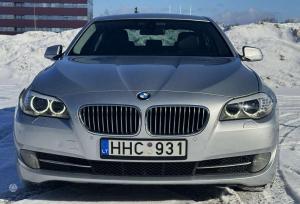 Pelēks BMW 525 2014 Viļņa, ar dzinēja tilpumu 2.00 L un nobraukumu 267 tūkst. km par 8700 €, foto  vietnē AUTOMOTO.COM.LV