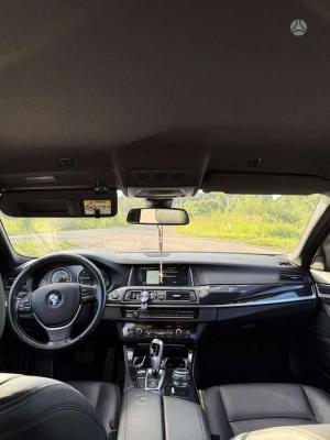 Grey BMW 525 2014 in Vilnius, with an engine capacity of 2.00 L and mileage of 320 thousand km for 12300 €, photo 9 on AUTOMOTO.COM.LV