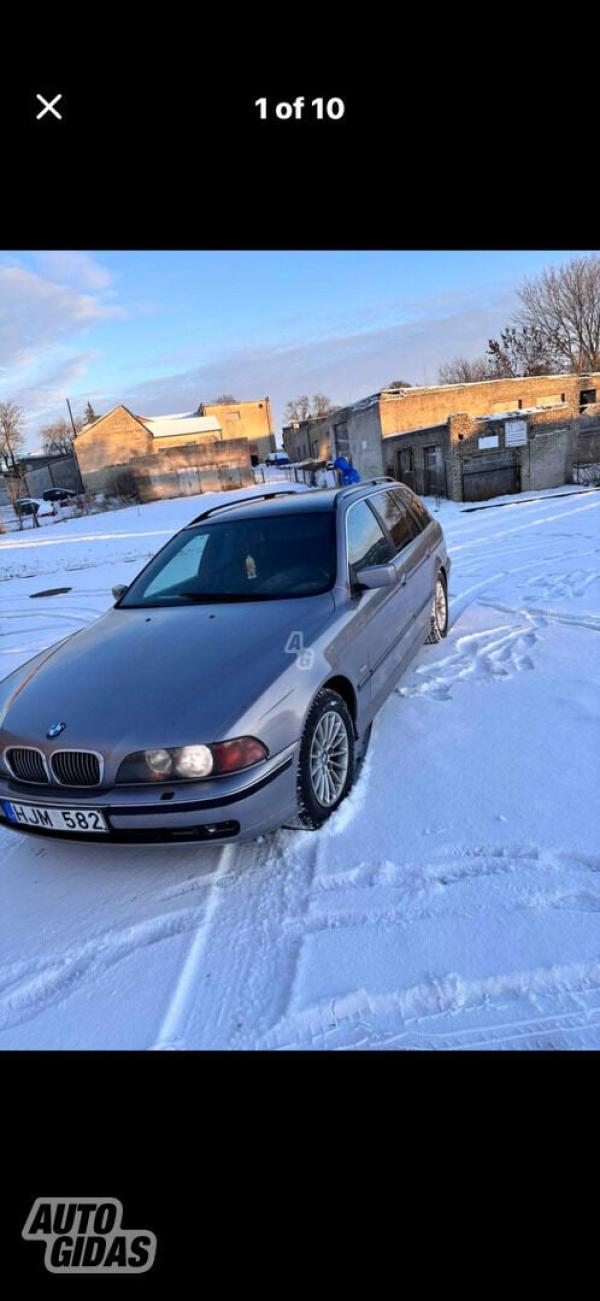 Grey BMW 525 2000 in Klaipeda, with an engine capacity of 2.50 L and mileage of 300 thousand km for 700 €, photo 1 on AUTOMOTO.COM.LV