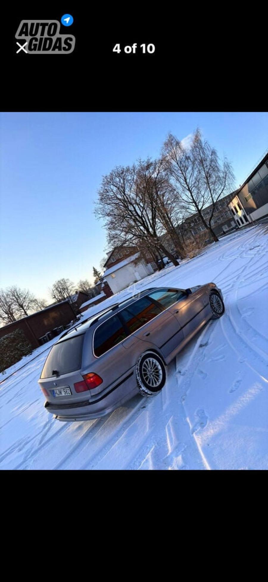 Grey BMW 525 2000 in Klaipeda, with an engine capacity of 2.50 L and mileage of 300 thousand km for 700 €, photo 2 on AUTOMOTO.COM.LV