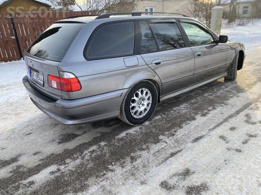 Pelēks BMW 525 2002 Ludza, ar dzinēja tilpumu 2.50 L un nobraukumu 0 tūkst. km par 4300 €, foto 3 vietnē AUTOMOTO.COM.LV