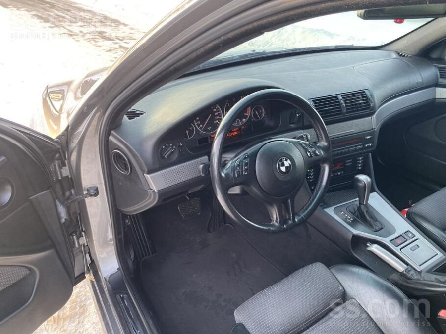 Pelēks BMW 525 2002 Ludza, ar dzinēja tilpumu 2.50 L un nobraukumu 0 tūkst. km par 4300 €, foto 10 vietnē AUTOMOTO.COM.LV