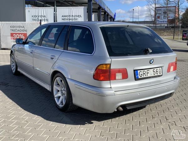 Pelēks BMW 525 2002 Kauņa, ar dzinēja tilpumu 2.50 L un nobraukumu 350 tūkst. km par 1150 €, foto 4 vietnē AUTOMOTO.COM.LV