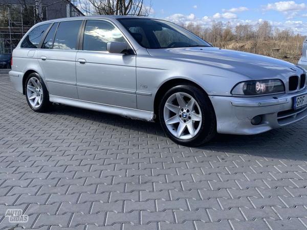Pelēks BMW 525 2002 Kauņa, ar dzinēja tilpumu 2.50 L un nobraukumu 350 tūkst. km par 1150 €, foto 6 vietnē AUTOMOTO.COM.LV
