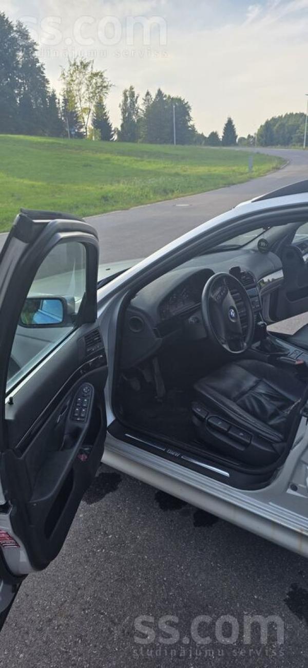 Pelēks BMW 525 2002 Valmiera, ar dzinēja tilpumu 2.50 L un nobraukumu 353 tūkst. km par 1200 €, foto 7 vietnē AUTOMOTO.COM.LV