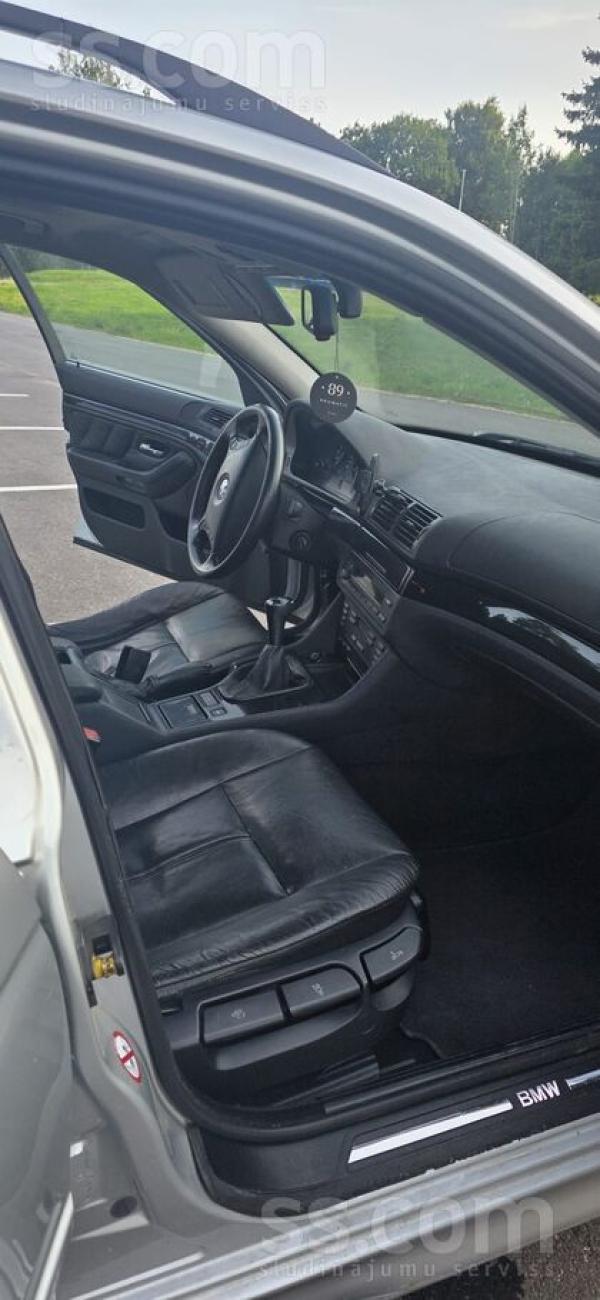 Pelēks BMW 525 2002 Valmiera, ar dzinēja tilpumu 2.50 L un nobraukumu 353 tūkst. km par 1200 €, foto 8 vietnē AUTOMOTO.COM.LV