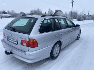Grey BMW 525 2003 in Vilkaviskis, with an engine capacity of 2.50 L and mileage of 385 thousand km for 2450 €, photo 8 on AUTOMOTO.COM.LV