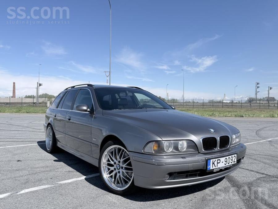 Grey BMW 525 2003 in Riga, with an engine capacity of 2.50 L and mileage of 480 thousand km for 2600 €, photo 3 on AUTOMOTO.COM.LV