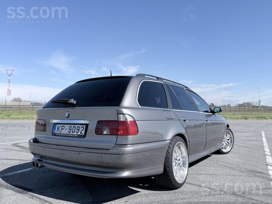 Pelēks BMW 525 2003 Rīga, ar dzinēja tilpumu 2.50 L un nobraukumu 480 tūkst. km par 2100 €, foto 5 vietnē AUTOMOTO.COM.LV