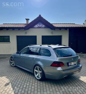 Grey BMW 525 2004 in Riga, with an engine capacity of 2.50 L and mileage of 364 thousand km for 3450 €, photo 3 on AUTOMOTO.COM.LV