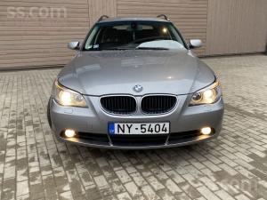 Grey BMW 525 2004 in Jelgava, with an engine capacity of 2.50 L and mileage of 0 thousand km for 3390 €, photo 3 on AUTOMOTO.COM.LV