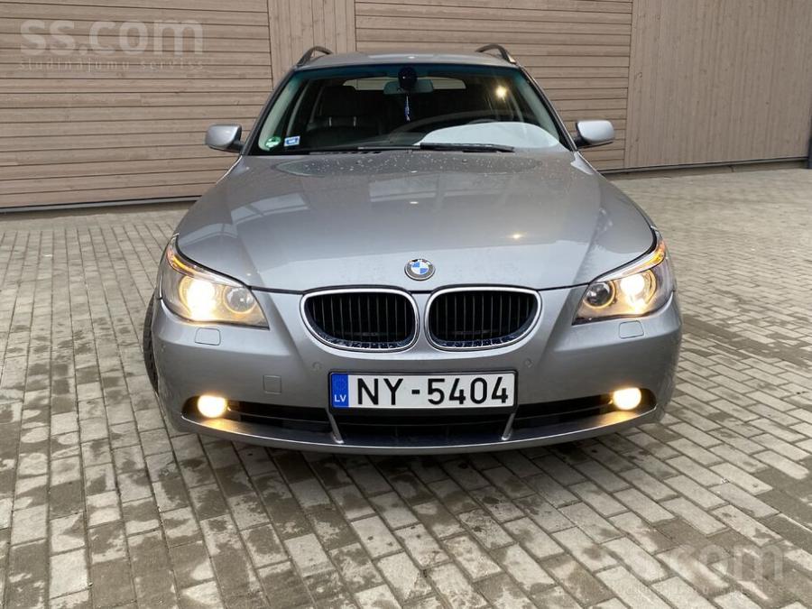 Grey BMW 525 2004 in Jelgava, with an engine capacity of 2.50 L and mileage of 0 thousand km for 3390 €, photo 3 on AUTOMOTO.COM.LV