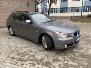 Grey BMW 525 2004 in Jelgava, with an engine capacity of 2.50 L and mileage of 0 thousand km for 3390 €, photo 4 on AUTOMOTO.COM.LV