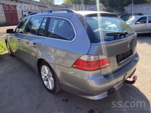 Grey BMW 525 2004 in Jelgava, with an engine capacity of 2.50 L and mileage of 0 thousand km for 3390 €, photo 13 on AUTOMOTO.COM.LV