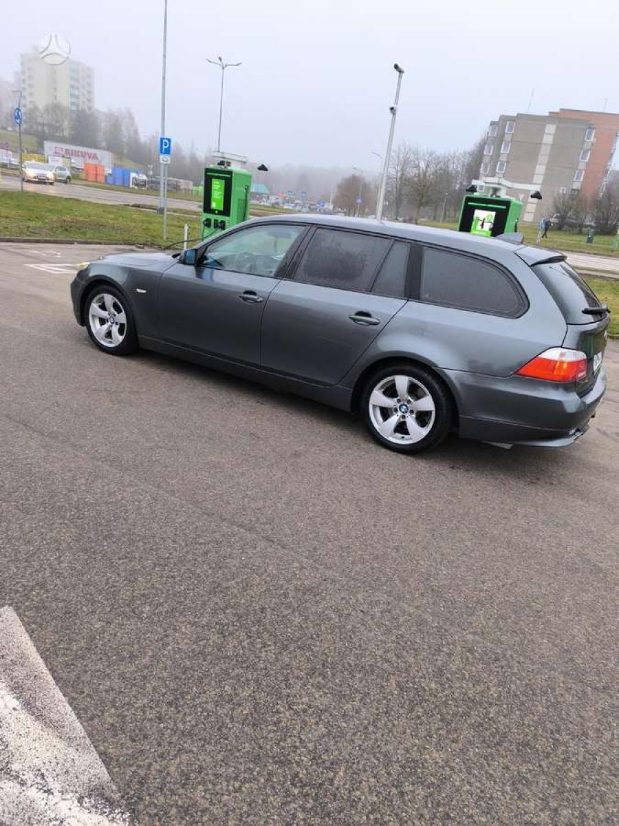 Pelēks BMW 525 2004 Elektrėnai, ar dzinēja tilpumu 2.50 L un nobraukumu 446 tūkst. km par 2250 €, foto 8 vietnē AUTOMOTO.COM.LV