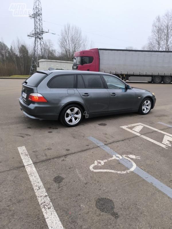 Grey BMW 525 2004 in Elektrenai, with an engine capacity of 2.50 L and mileage of 460 thousand km for 2250 €, photo 4 on AUTOMOTO.COM.LV