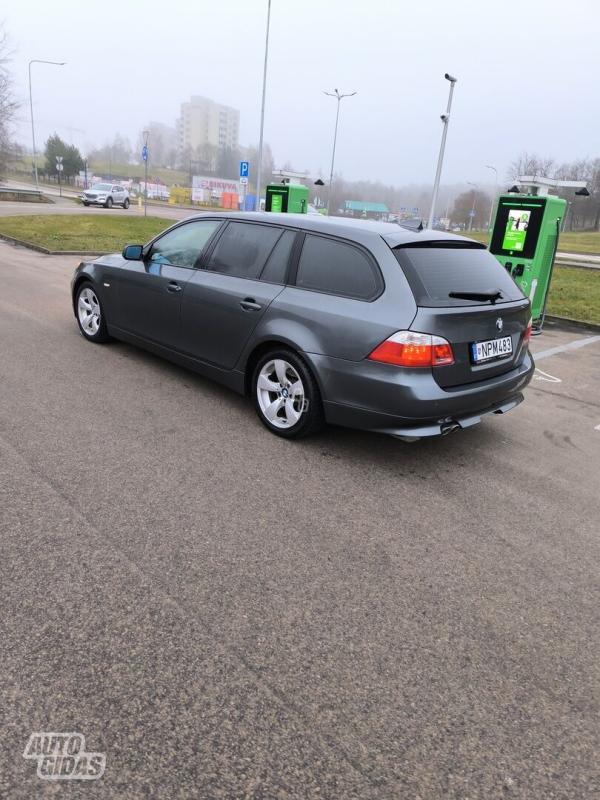 Grey BMW 525 2004 in Elektrenai, with an engine capacity of 2.50 L and mileage of 460 thousand km for 2250 €, photo 6 on AUTOMOTO.COM.LV