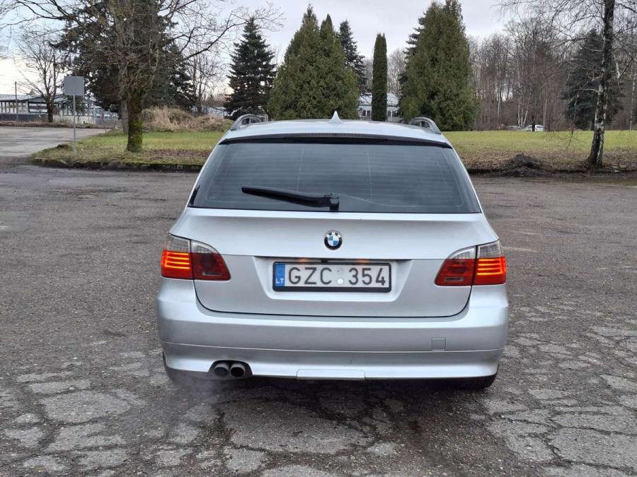 Pelēks BMW 525 2004 Plungė, ar dzinēja tilpumu 2.50 L un nobraukumu 434 tūkst. km par 2450 €, foto 5 vietnē AUTOMOTO.COM.LV