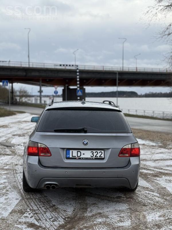 Pelēks BMW 525 2004 Rīga, ar dzinēja tilpumu 2.50 L un nobraukumu 490 tūkst. km par 3950 €, foto 5 vietnē AUTOMOTO.COM.LV