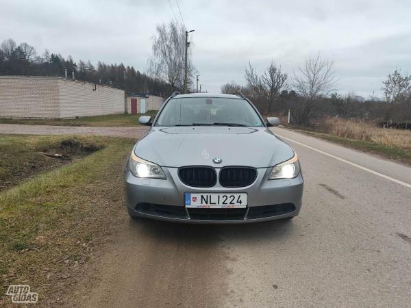 Grey BMW 525 2004 in Jonava, with an engine capacity of 2.50 L and mileage of 368 thousand km for 1850 €, photo 4 on AUTOMOTO.COM.LV