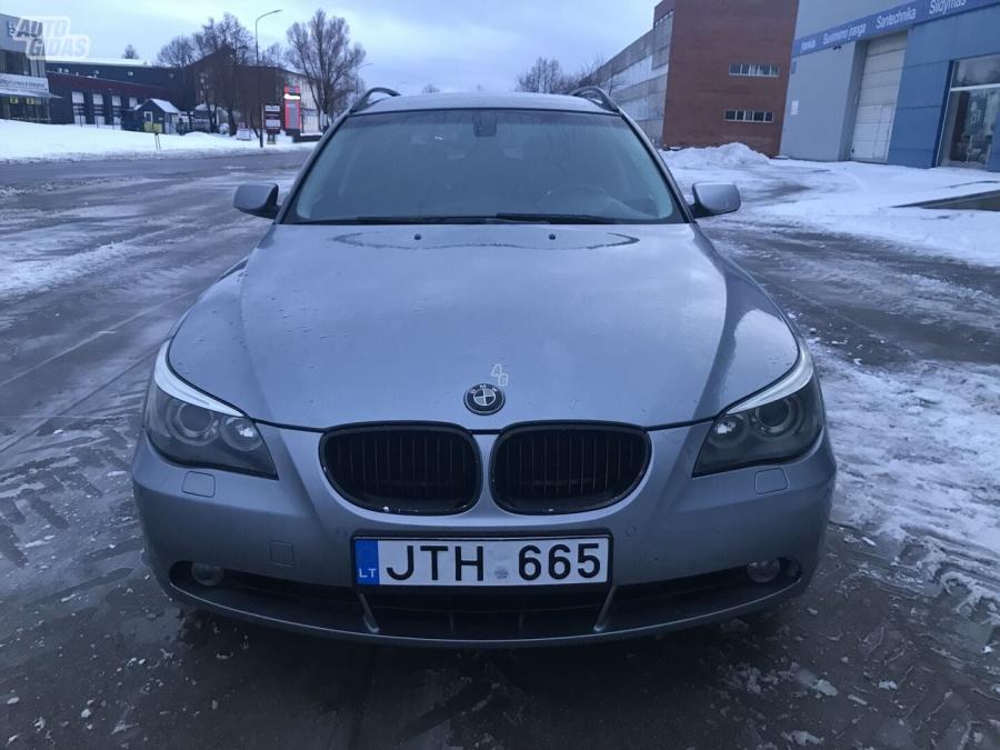 Pelēks BMW 525 2004 Šauļi, ar dzinēja tilpumu 2.50 L un nobraukumu 409 tūkst. km par 2150 €, foto 2 vietnē AUTOMOTO.COM.LV