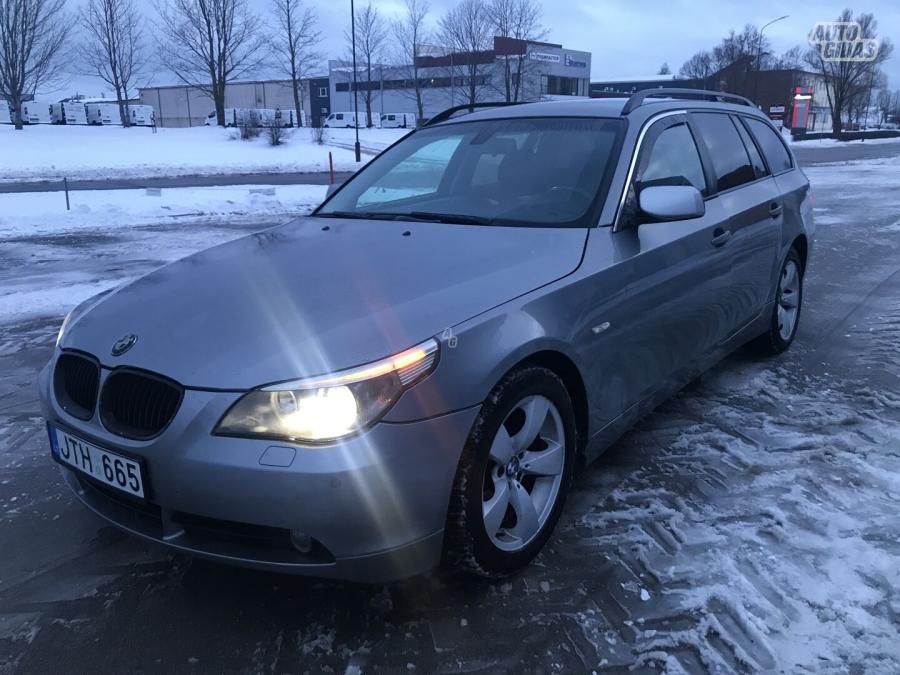 Pelēks BMW 525 2004 Šauļi, ar dzinēja tilpumu 2.50 L un nobraukumu 409 tūkst. km par 2150 €, foto 3 vietnē AUTOMOTO.COM.LV