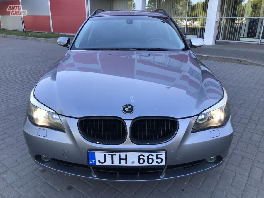 Grey BMW 525 2004 in Siauliai, with an engine capacity of 2.50 L and mileage of 409 thousand km for 2550 €, photo 3 on AUTOMOTO.COM.LV