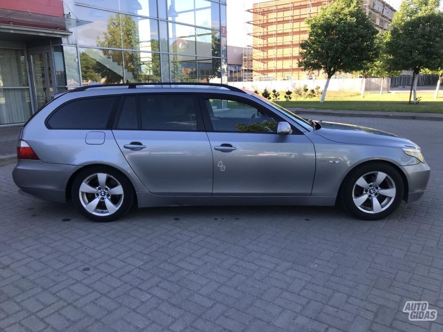 Grey BMW 525 2004 in Siauliai, with an engine capacity of 2.50 L and mileage of 409 thousand km for 2550 €, photo 5 on AUTOMOTO.COM.LV