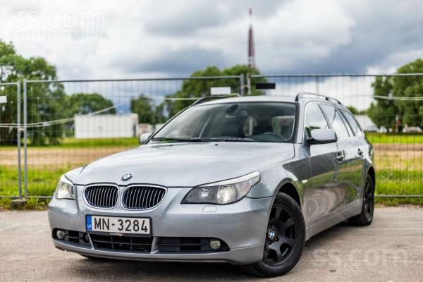 Pelēks BMW 525 2004 Rīga, ar dzinēja tilpumu 2.50 L un nobraukumu 358 tūkst. km par 3390 €, foto 1 vietnē AUTOMOTO.COM.LV