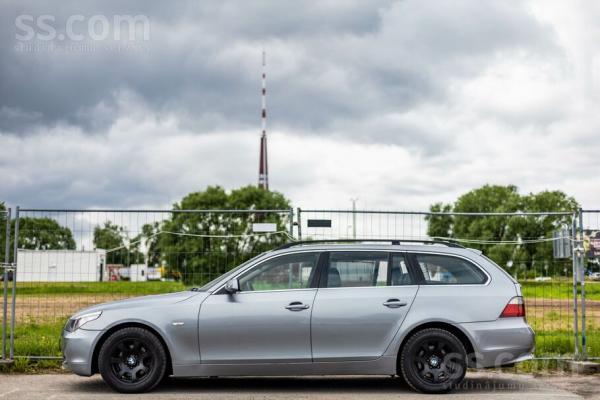 Pelēks BMW 525 2004 Rīga, ar dzinēja tilpumu 2.50 L un nobraukumu 358 tūkst. km par 3390 €, foto 4 vietnē AUTOMOTO.COM.LV