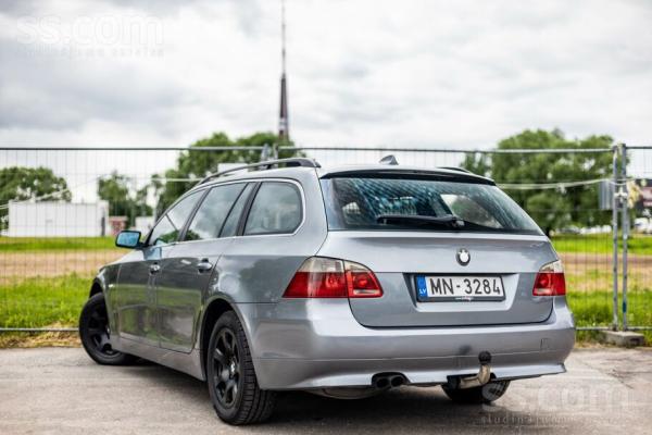 Pelēks BMW 525 2004 Rīga, ar dzinēja tilpumu 2.50 L un nobraukumu 358 tūkst. km par 3390 €, foto 6 vietnē AUTOMOTO.COM.LV