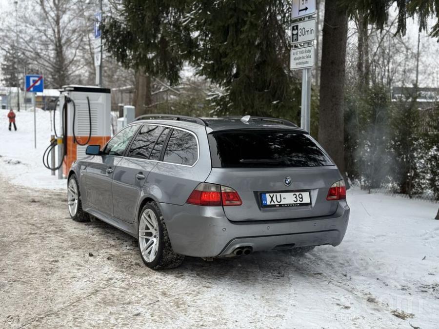 Grey BMW 525 2004 in Riga, with an engine capacity of 2.50 L and mileage of 475 thousand km for 4700 €, photo 4 on AUTOMOTO.COM.LV