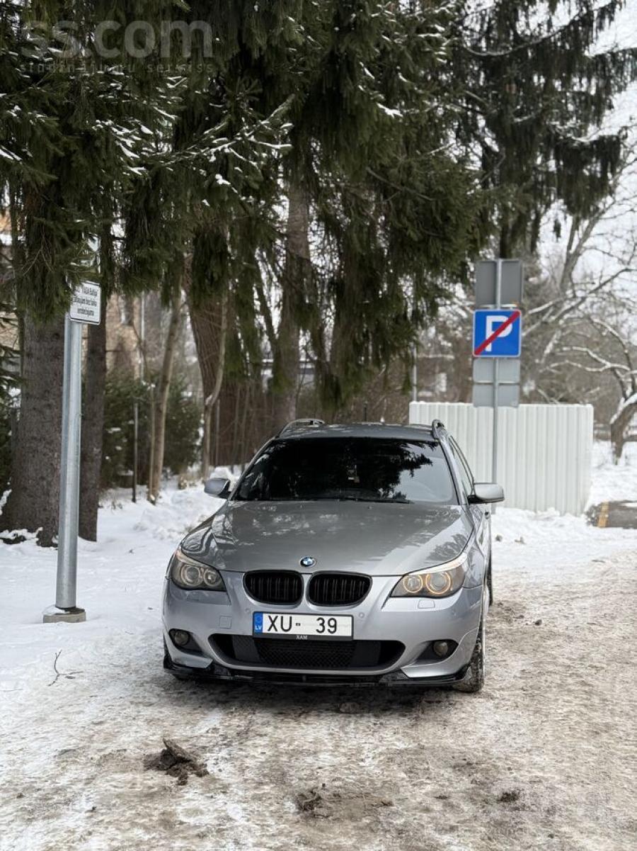 Grey BMW 525 2004 in Riga, with an engine capacity of 2.50 L and mileage of 475 thousand km for 4700 €, photo 6 on AUTOMOTO.COM.LV