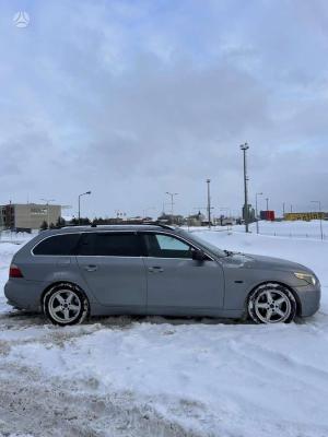 Grey BMW 525 2004 in Klaipeda, with an engine capacity of 2.50 L and mileage of 392 thousand km for 2150 €, photo 2 on AUTOMOTO.COM.LV