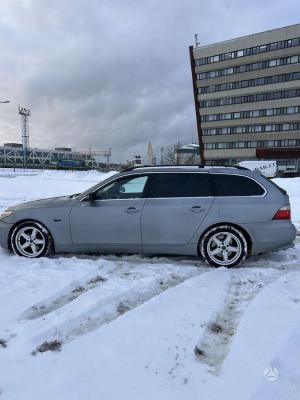 Grey BMW 525 2004 in Klaipeda, with an engine capacity of 2.50 L and mileage of 392 thousand km for 2150 €, photo 5 on AUTOMOTO.COM.LV
