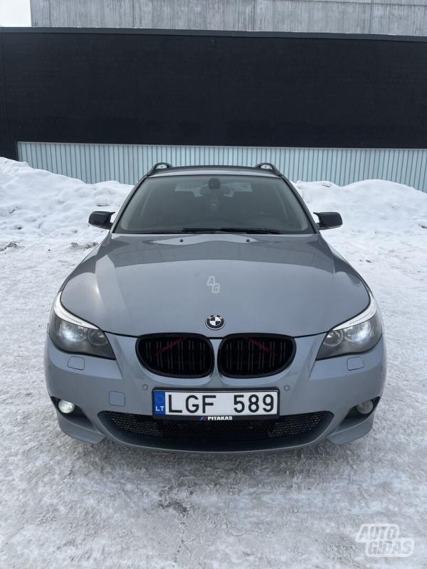 Grey BMW 525 2004 in Vilnius, with an engine capacity of 2.50 L and mileage of 444 thousand km for 2500 €, photo 1 on AUTOMOTO.COM.LV