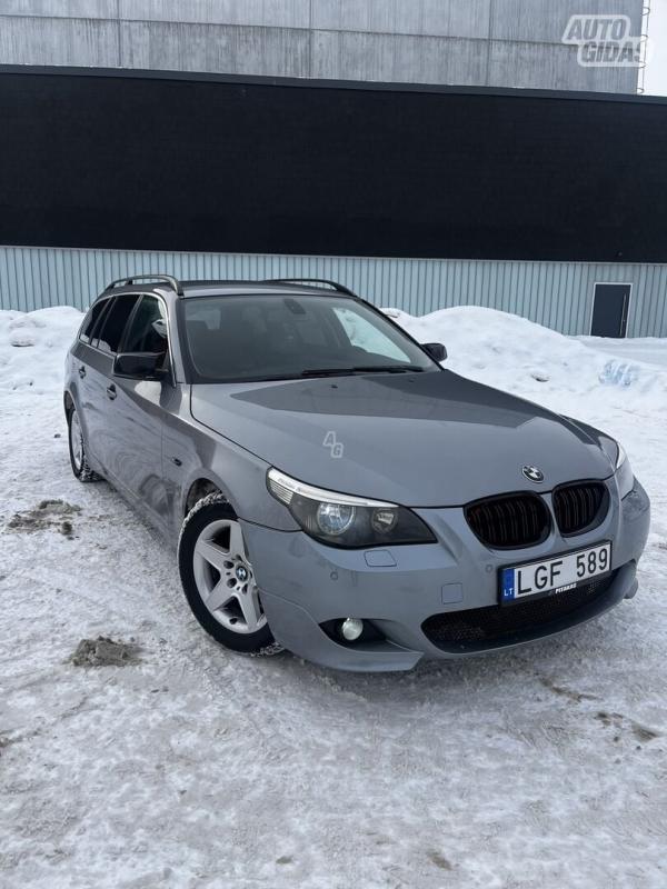 Grey BMW 525 2004 in Vilnius, with an engine capacity of 2.50 L and mileage of 444 thousand km for 2500 €, photo 3 on AUTOMOTO.COM.LV