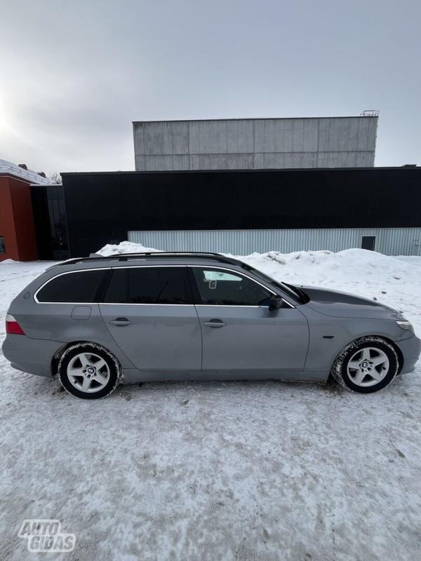 Grey BMW 525 2004 in Vilnius, with an engine capacity of 2.50 L and mileage of 444 thousand km for 2500 €, photo 7 on AUTOMOTO.COM.LV