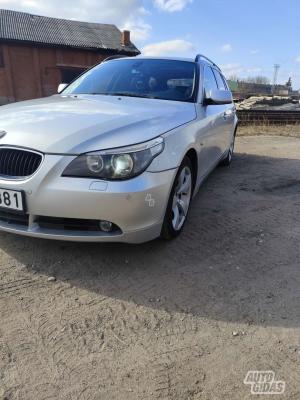 Grey BMW 525 2004 in Kaunas, with an engine capacity of 2.50 L and mileage of 382 thousand km for 2300 €, photo 5 on AUTOMOTO.COM.LV