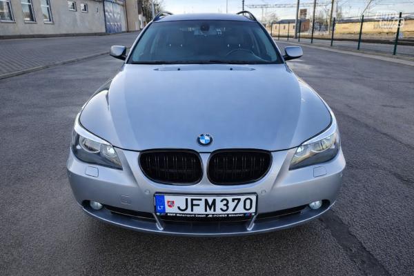 Grey BMW 525 2004 in Siauliai, with an engine capacity of 2.50 L and mileage of 372 thousand km for 2700 €, photo 2 on AUTOMOTO.COM.LV