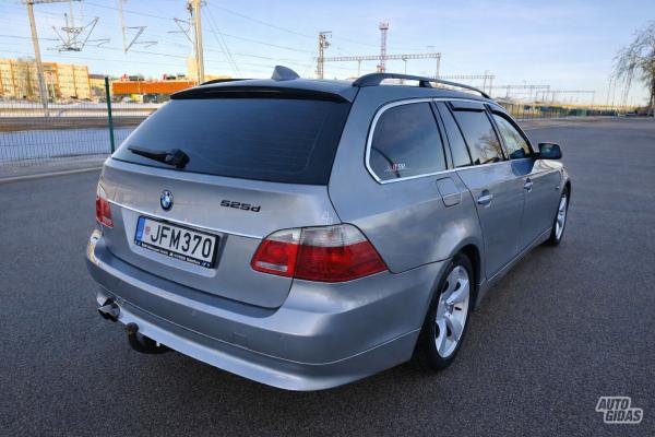 Grey BMW 525 2004 in Siauliai, with an engine capacity of 2.50 L and mileage of 372 thousand km for 2700 €, photo 6 on AUTOMOTO.COM.LV