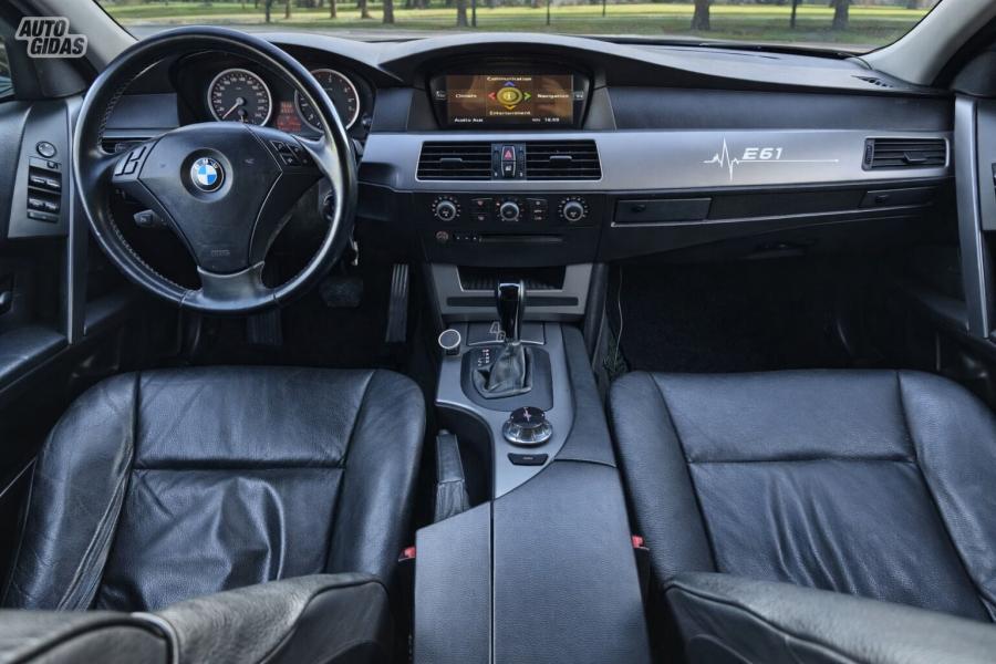 Pelēks BMW 525 2004 Šauļi, ar dzinēja tilpumu 2.50 L un nobraukumu 372 tūkst. km par 2700 €, foto 13 vietnē AUTOMOTO.COM.LV